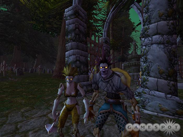 Original WoW alpha & beta screenshots