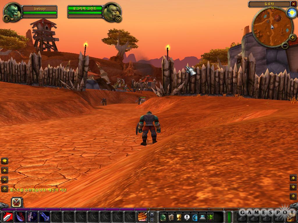 Original WoW alpha & beta screenshots